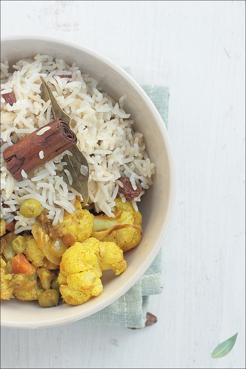 Meat Free Monday: Biryani con cavolfiore | The green pantry