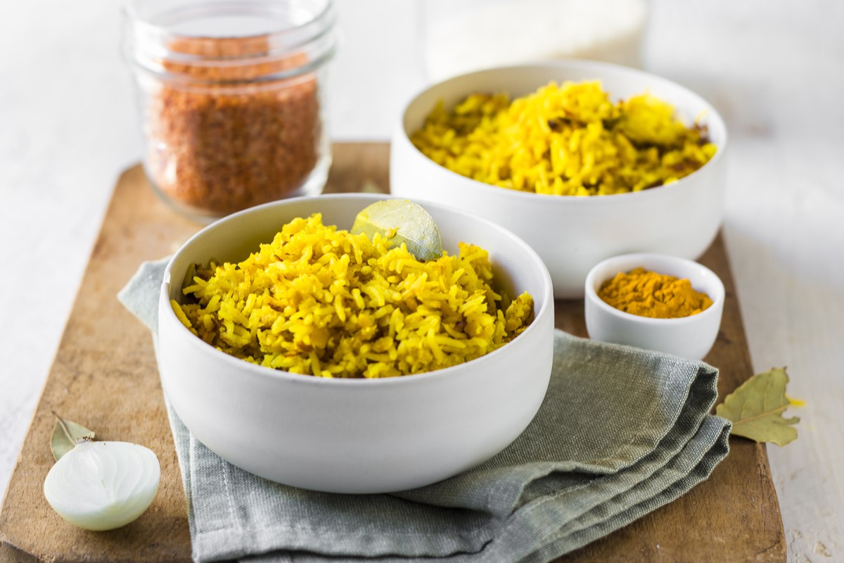 Riso Basmati, Lenticchie e Curcuma | The green pantry